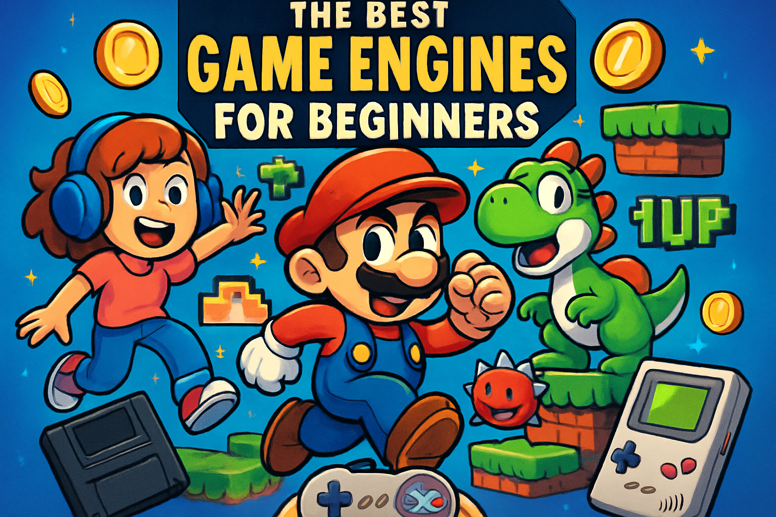 The Best Game Engines for Beginners - Pichai