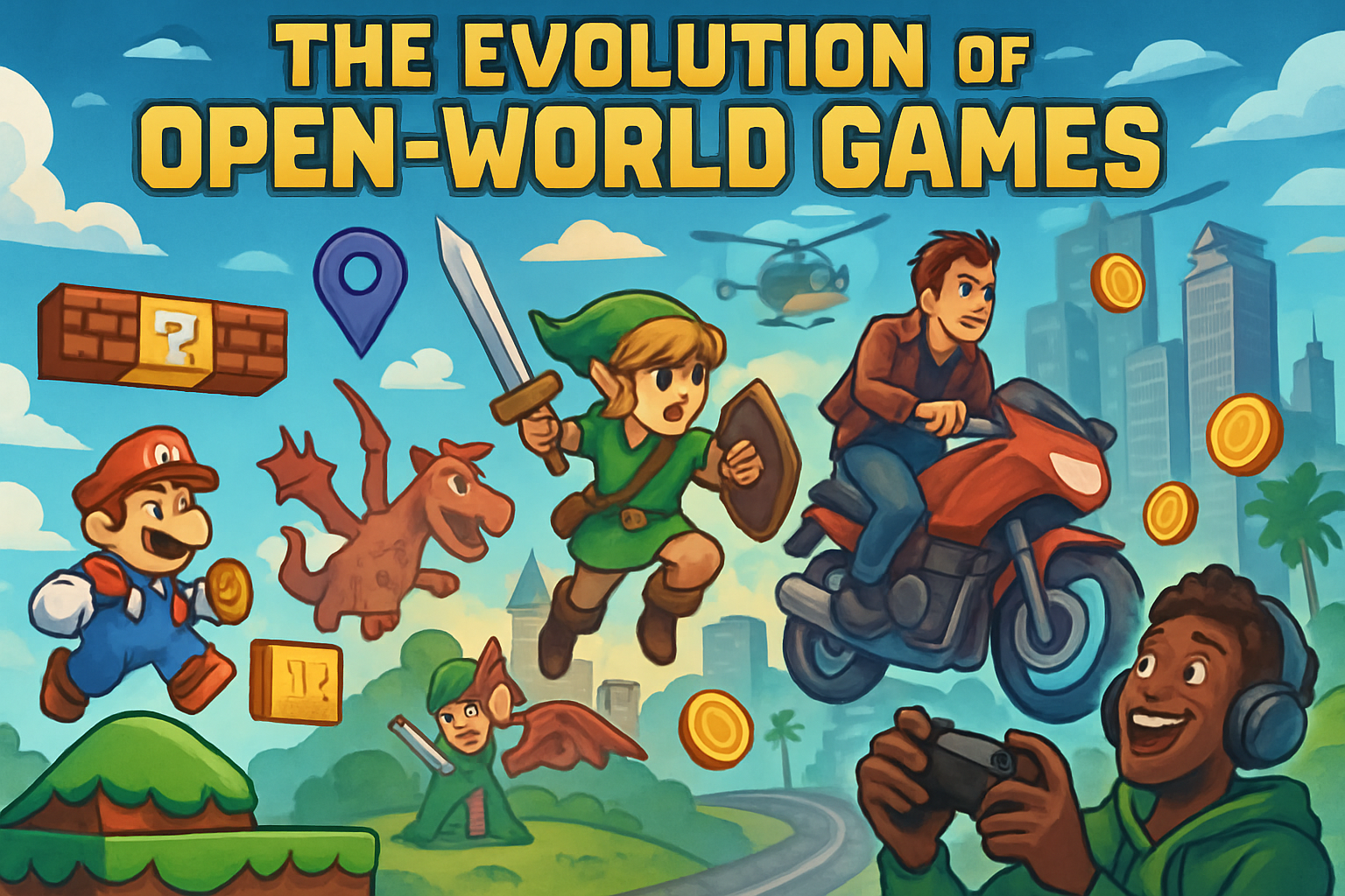 The Evolution of Open-World Games - Pichai