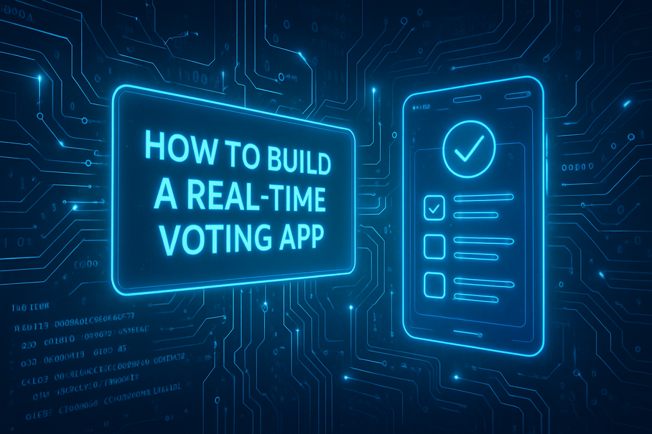 How to Build a Real-Time Voting App - Pichai