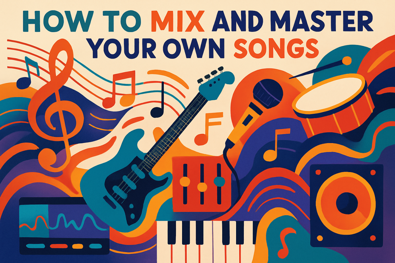 How to Mix and Master Your Own Songs - Pichai